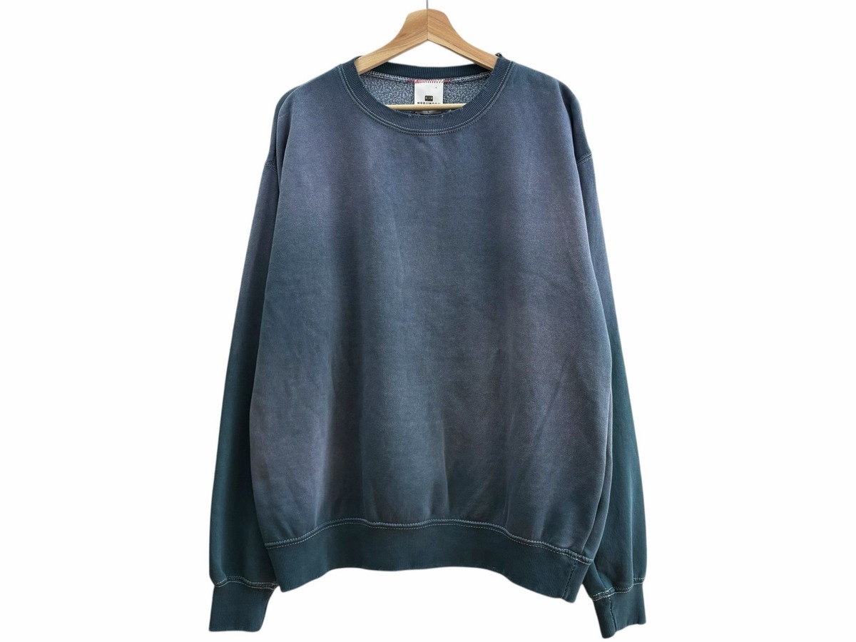 【MOOJI MOOJI】Classic Sweat Crew (emerald green) | 101 clothing store