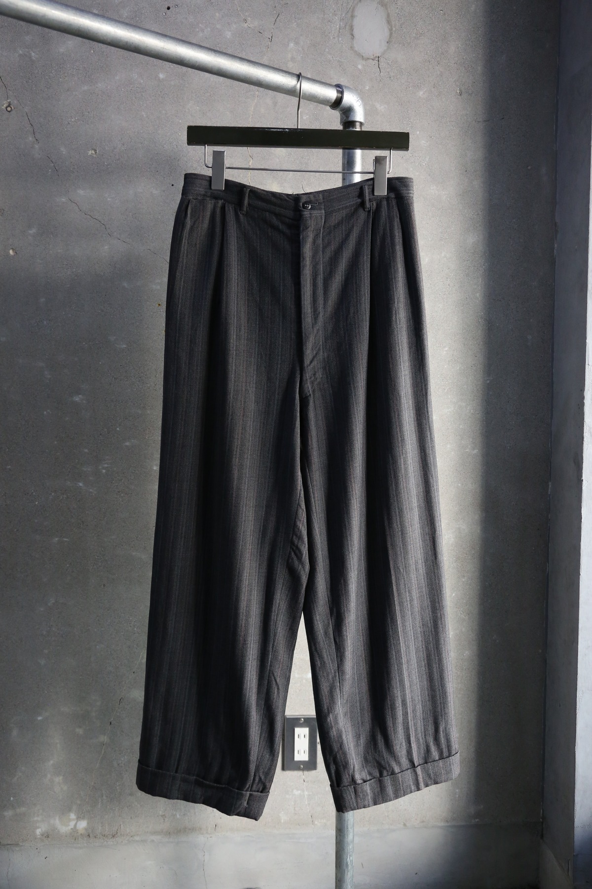 50s 2Tuck Wool Slacks | the Holic vintage clothing