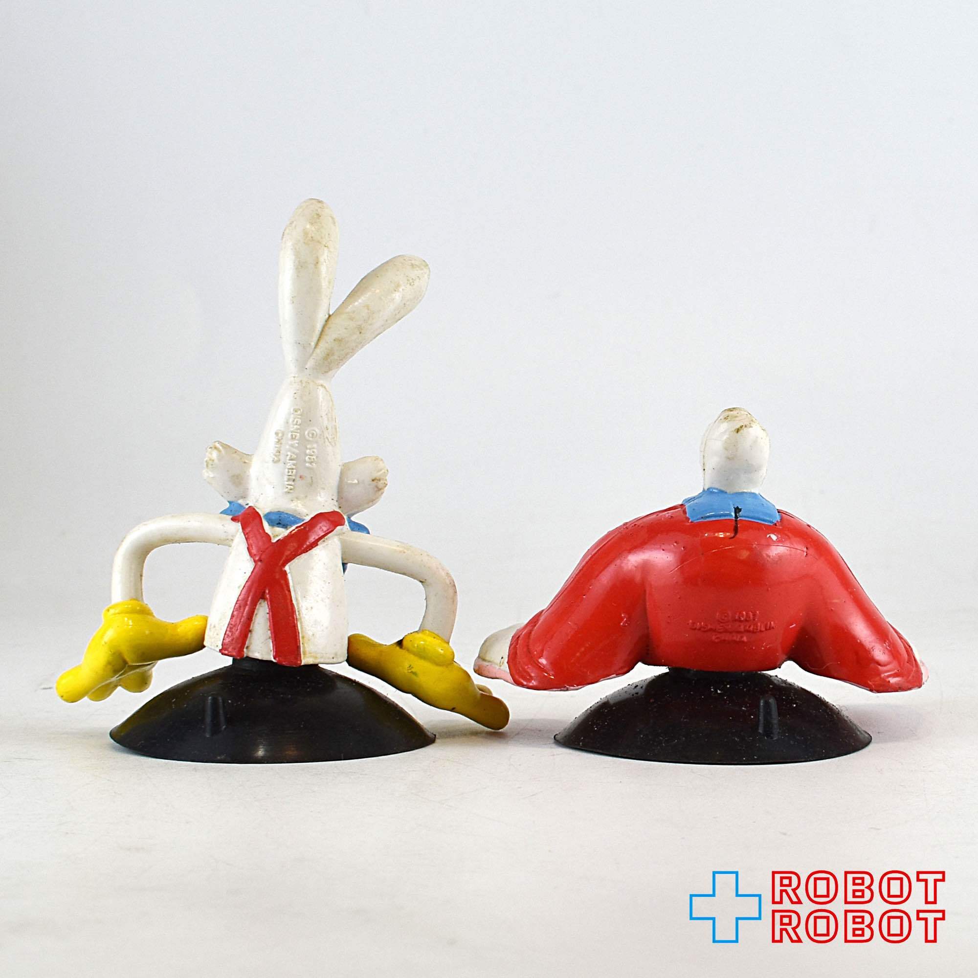 ロジャー・ラビット 吸盤付PVCフィギュア ポータブルホール (アプローズ社) 1987 | ROBOTROBOT