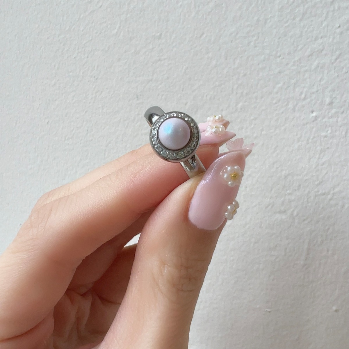 《SALE》 Tondo deluxe 10mm (S/P) iridescent dreamy rose pearl | qudo-japan