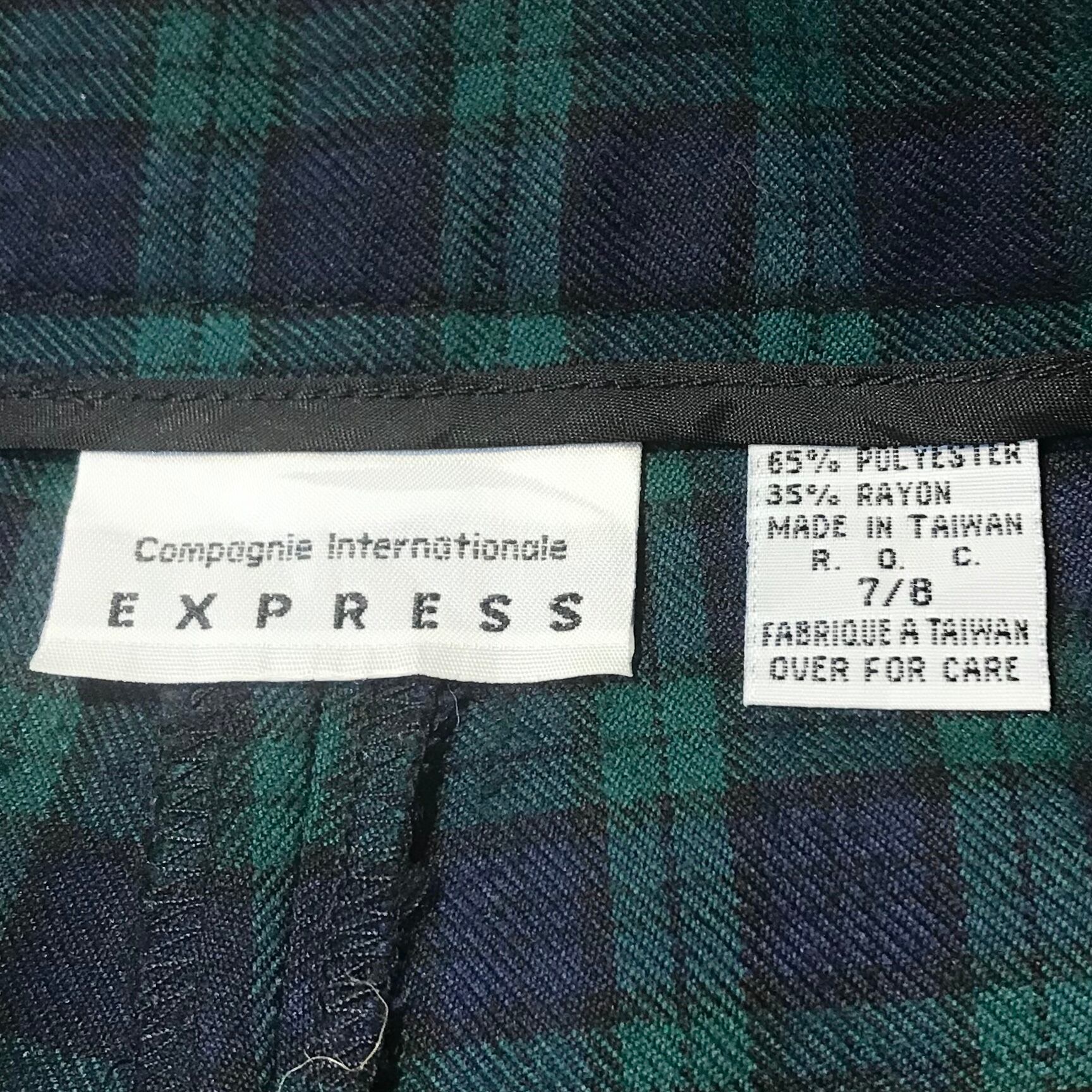 green check pants | LEMON