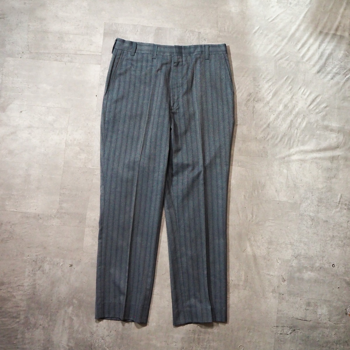 60s “FARAH” stripe pattern slacks pants made in USA 60年代 ファラー スラックスパンツ ...
