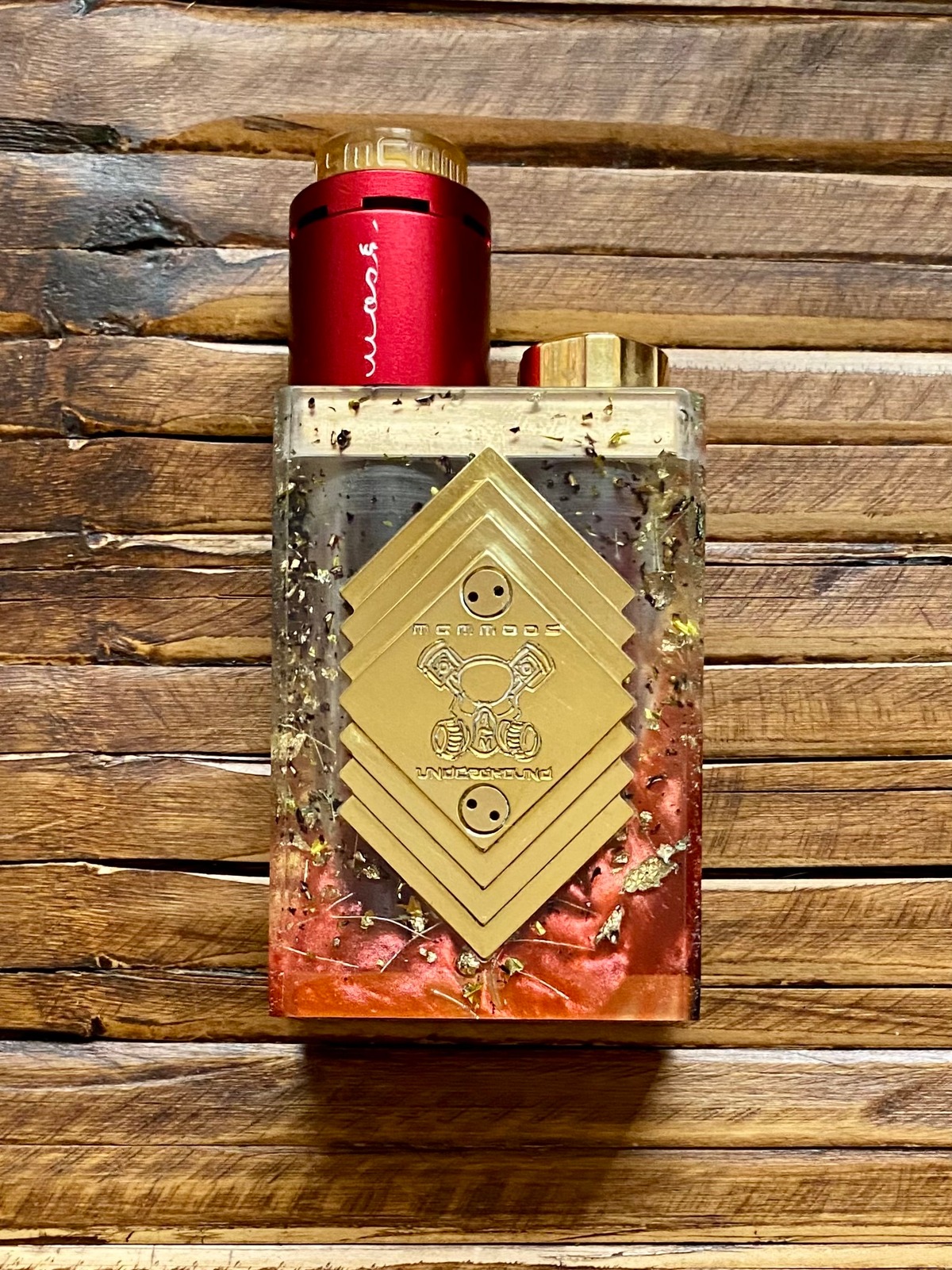 MCM MODS UDGV BOX MOD レジン SP ③ フィリピン VAPE | Philippine Vape Mods Club Japan