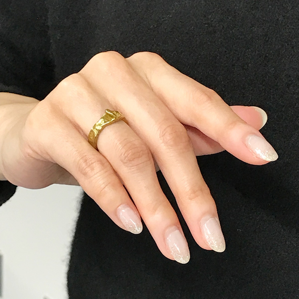 Rough Band リング Unisex【efr174】 | Atelier B.ECUDES