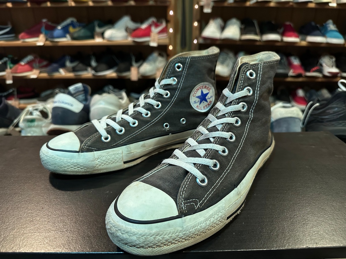 90s USA製 CONVERSE ALLSTAR HI "BLACK" 26cm | USED SNEAKERS KAI