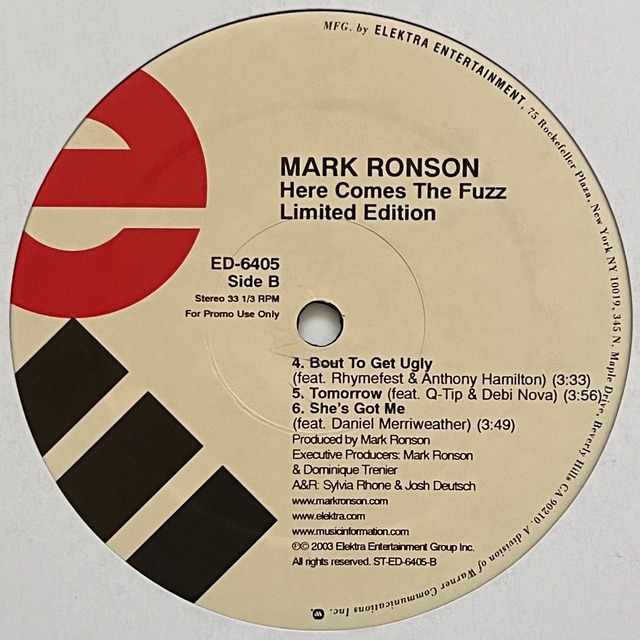 Mark Ronson - Here Comes The Fuzz (Limited Edition) | goodolddays