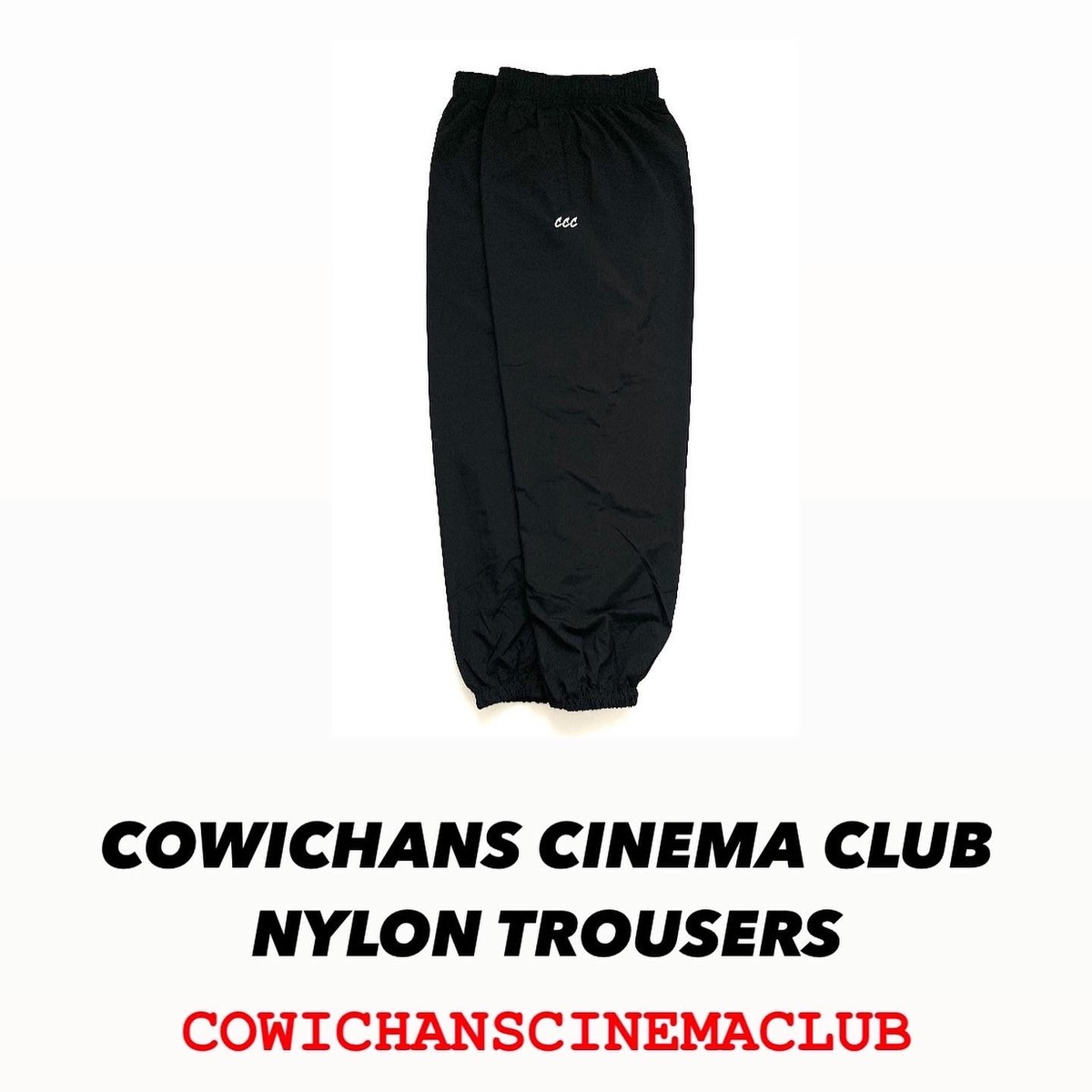 【COWICHANS CINEMA CLUB】NYLON TROUSERS | COWICHANS