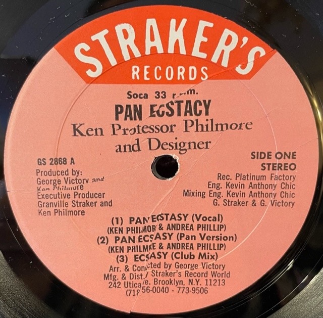 KEN PROFESSOR PHILMORE "PAN ECSTASY" 12" | EAD RECORD