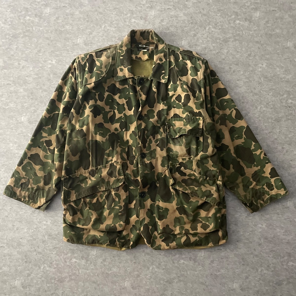 ~60's duck hunter camouflage hunting jacket | Pheasant