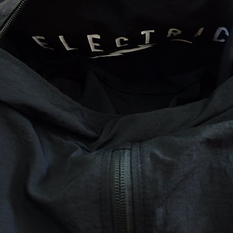 ELECTRIC:ANORAK PACKABLE BLACK エレクトリック アノラック ELECTRIC:ANORAK PACKABLE BLACK エレクトリック アノラック