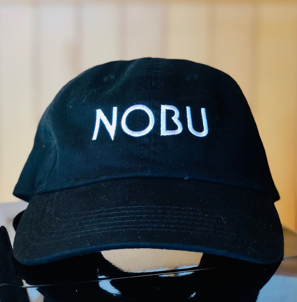 NOBU ロゴ刺繍キャップ | NOBU Goods & BONA