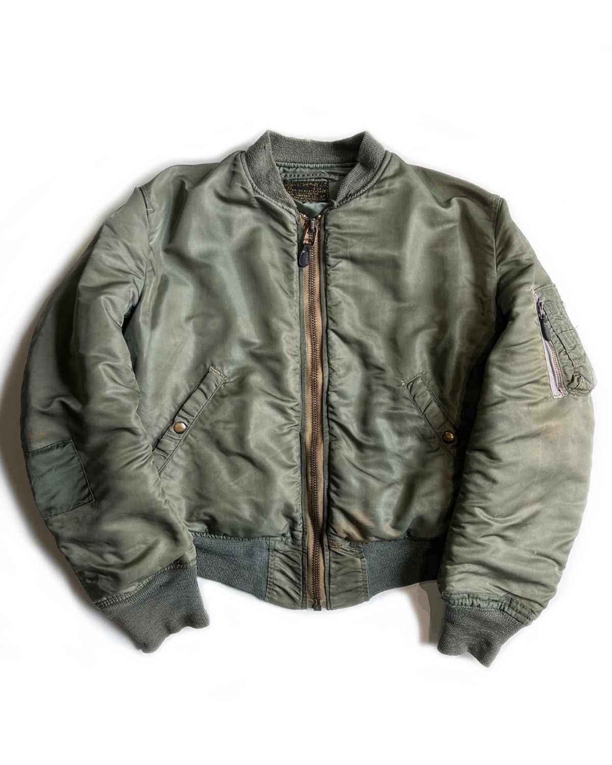 [USED]60's " USAF/ JOHN OWNBEY CO., INC. /MIL-8279B " MA-1 フライト ジャケット ...
