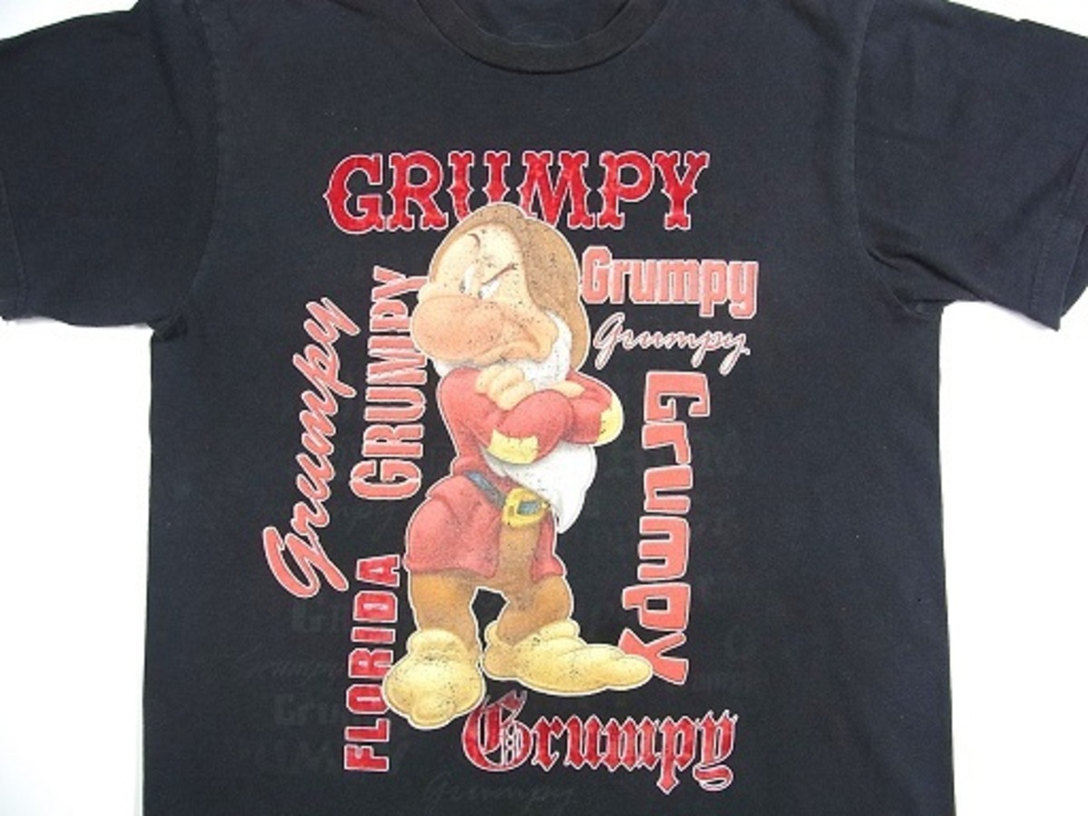 00's Disney 七人の小人 GRUMPY Tシャツ | CYCLONE