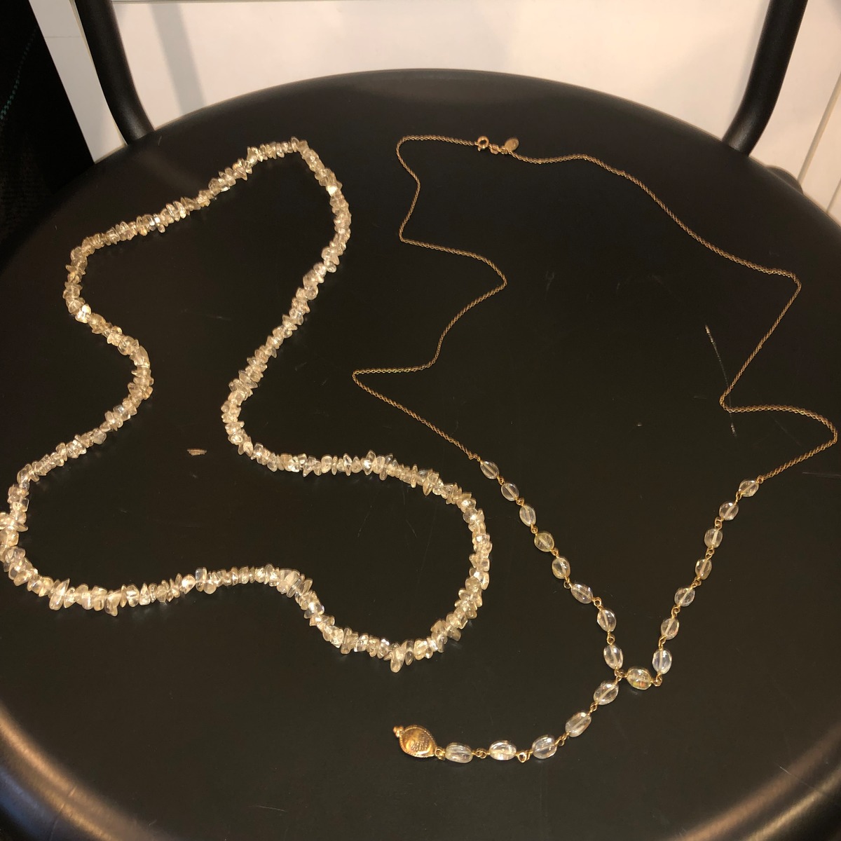 "vintage crystal bees /crystal&sv925 rosario" | furugiya7days