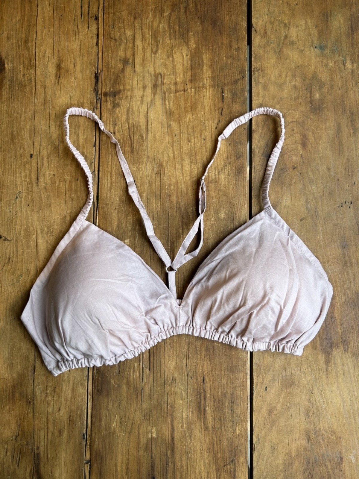 TESHIKI BRA NO.5 MAUVE PINK | little piece