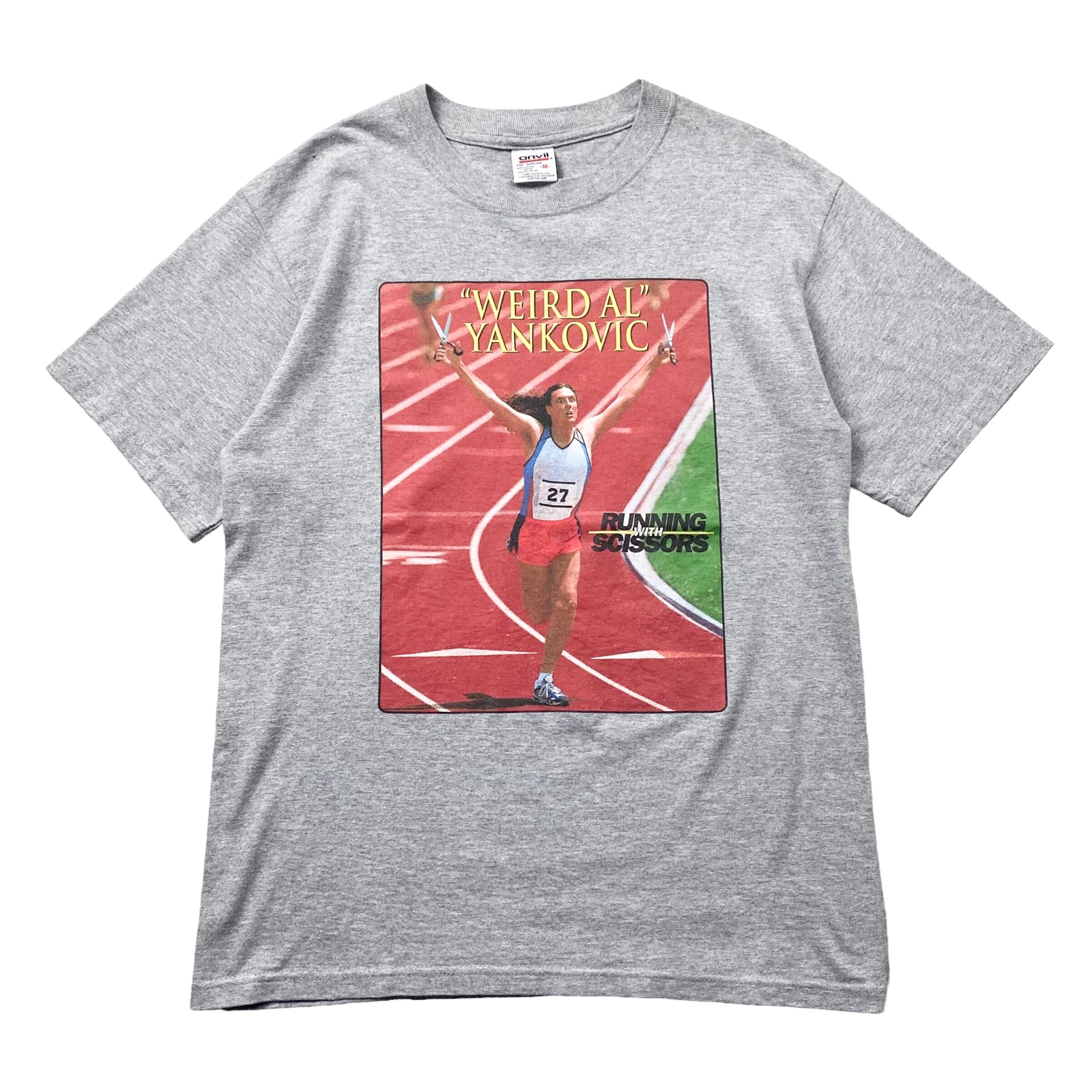 2000's “WEIRD AL” YANKOVIC music tee “RUNNING WITH SCISSORS
