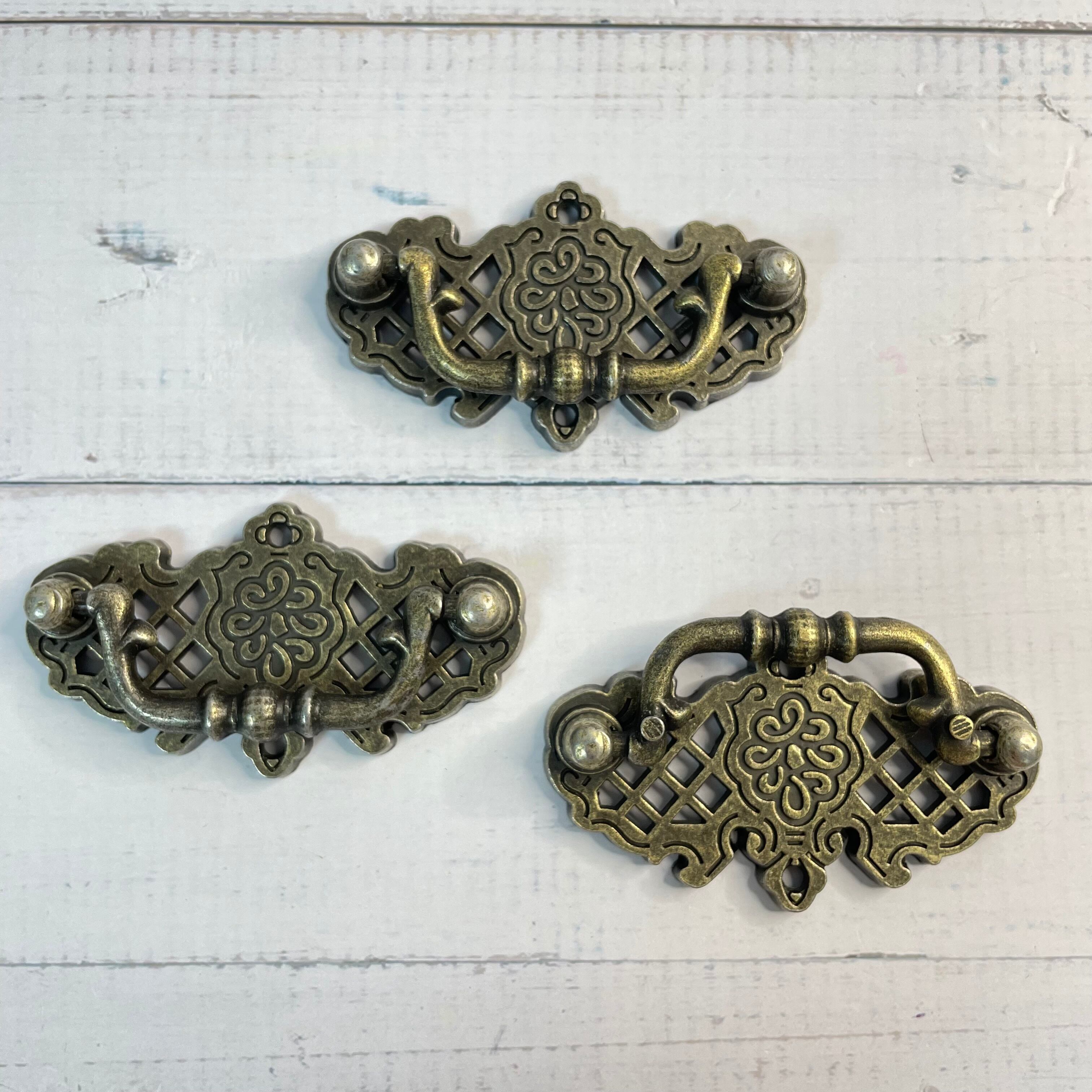 D14 ヴィンテージ調キャビネットハンドル 1P | SY.antique