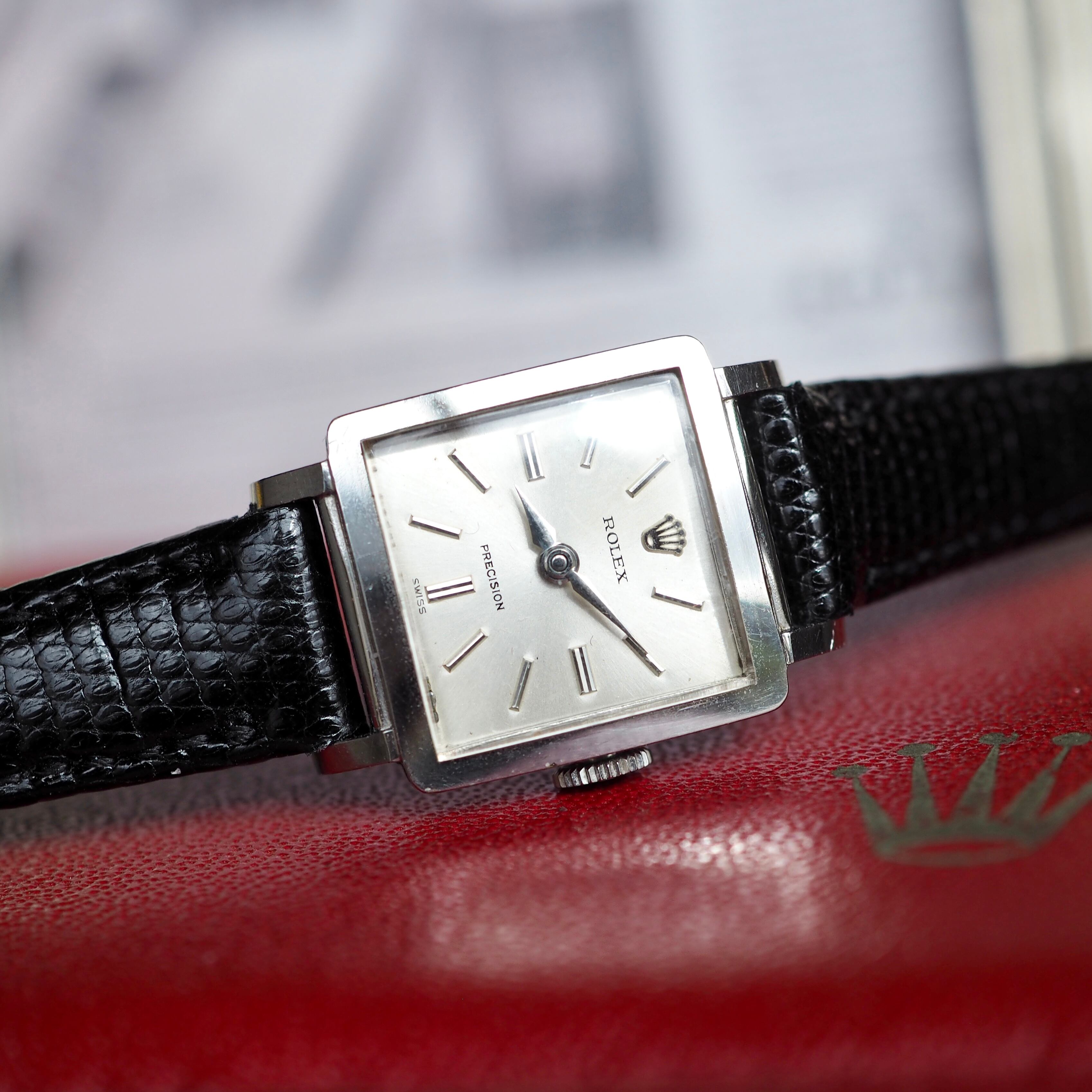 ROLEX ロレックス precision スクエア アンティーク時計 | Plumage