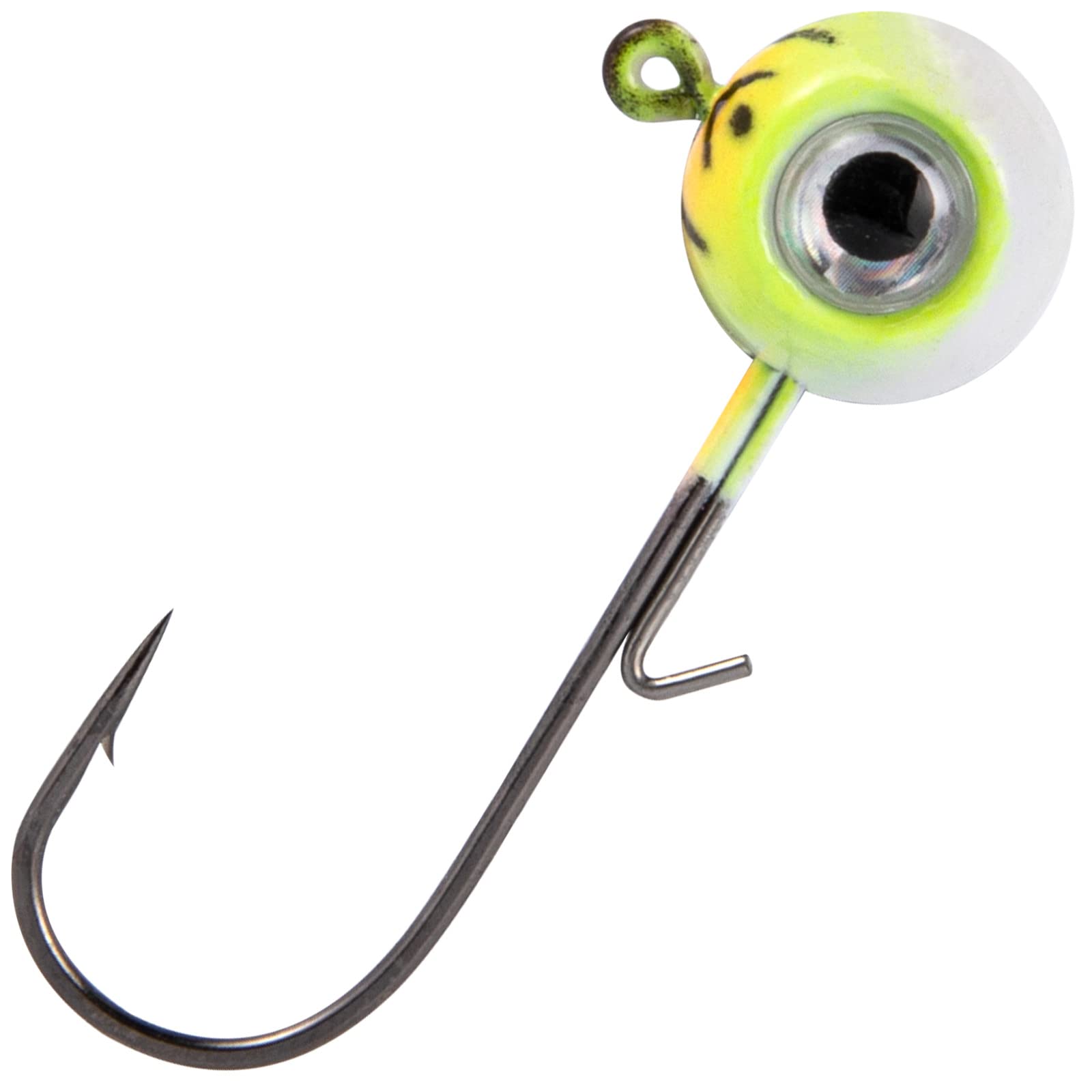 Dr.Fish 10 Pack 3D Eye Fishing Jig Heads Ball Swimbait Jig Saltwater ...