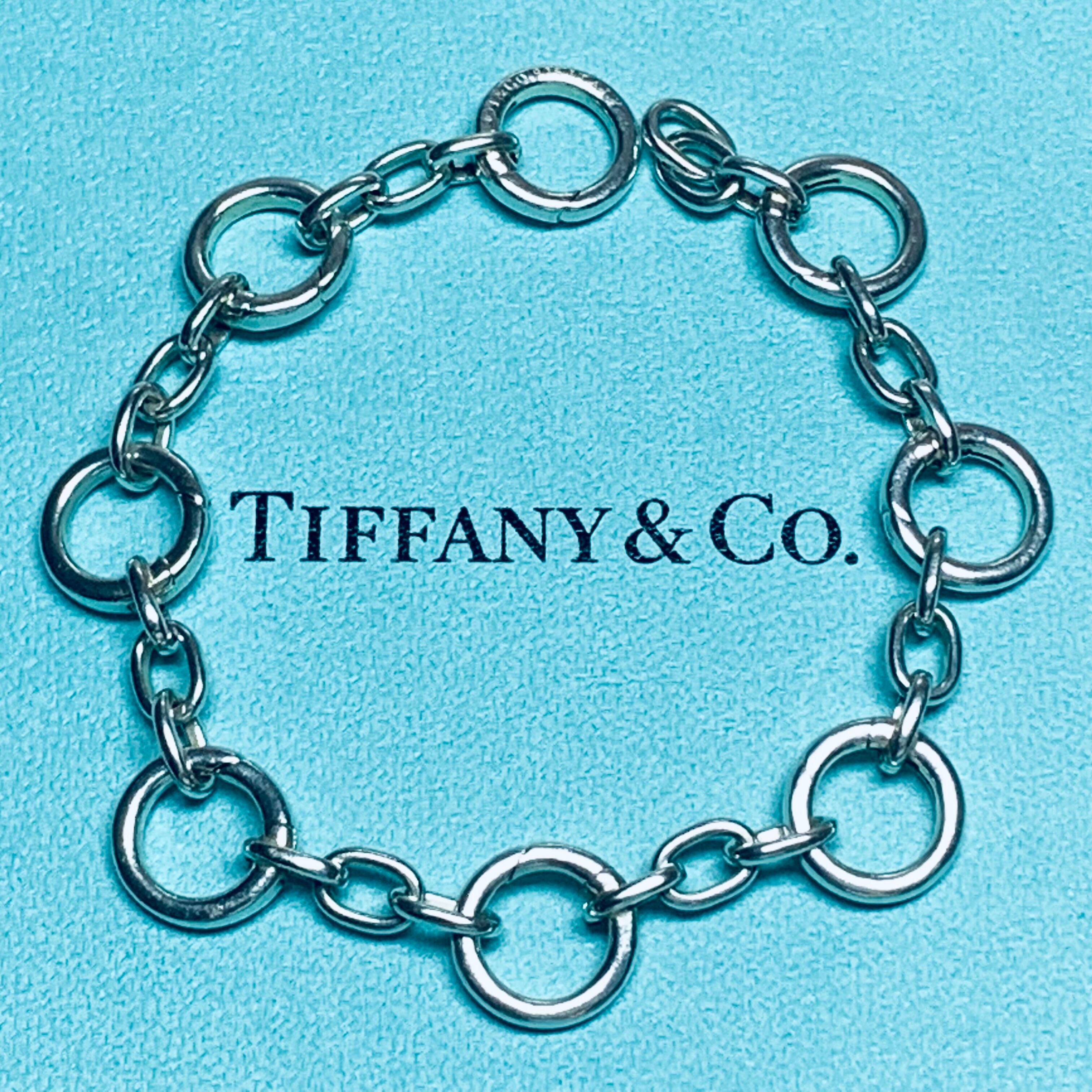 40％割引宅配便配送 Tiffany ヴィンテージ ラウンド クラスプ リンク ブレスレット希少美品 ブレスレット アクセサリー-OTA.ON ...