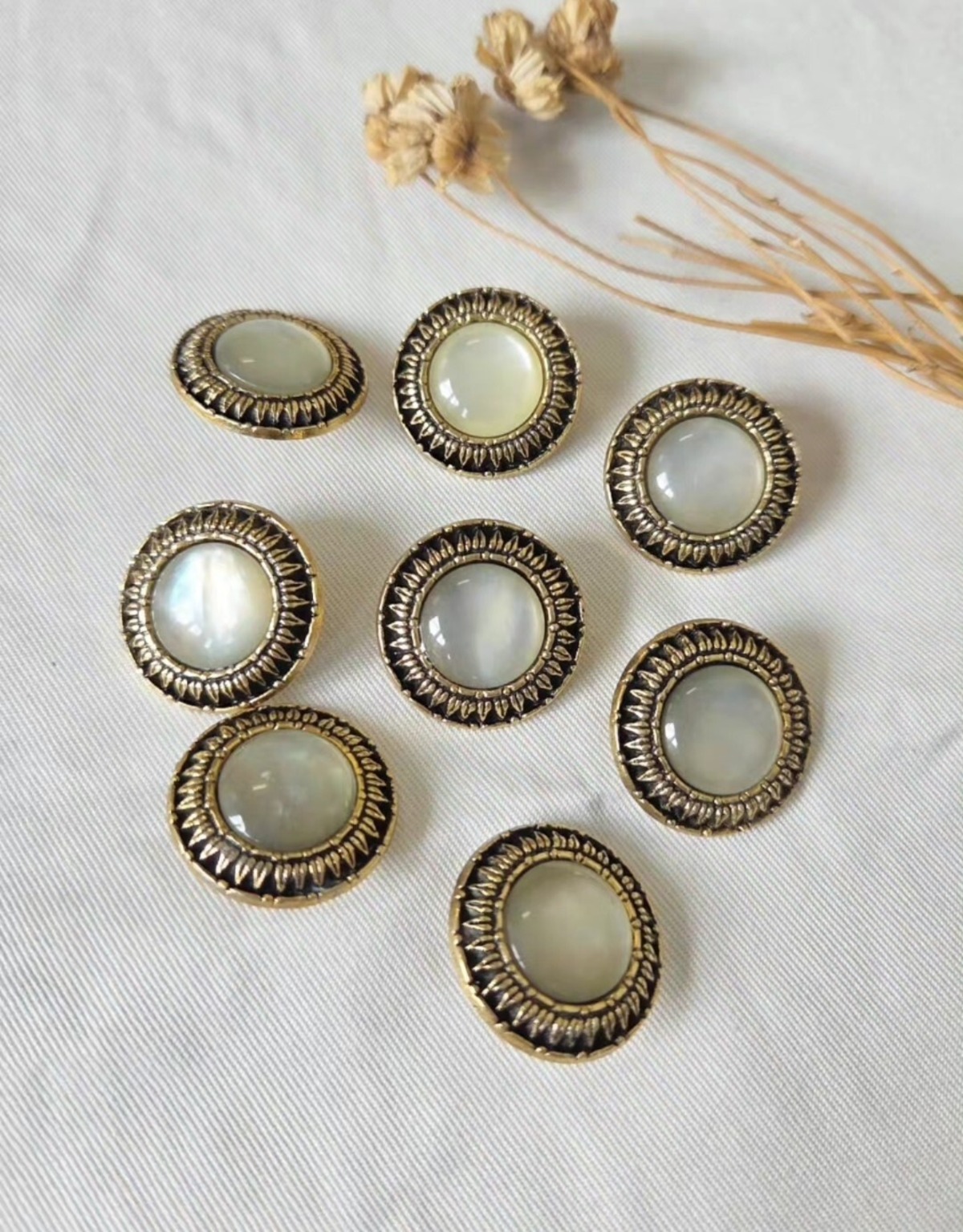 エスニック風 ボタン【約23mm】 | NAKAUCHI SHOP