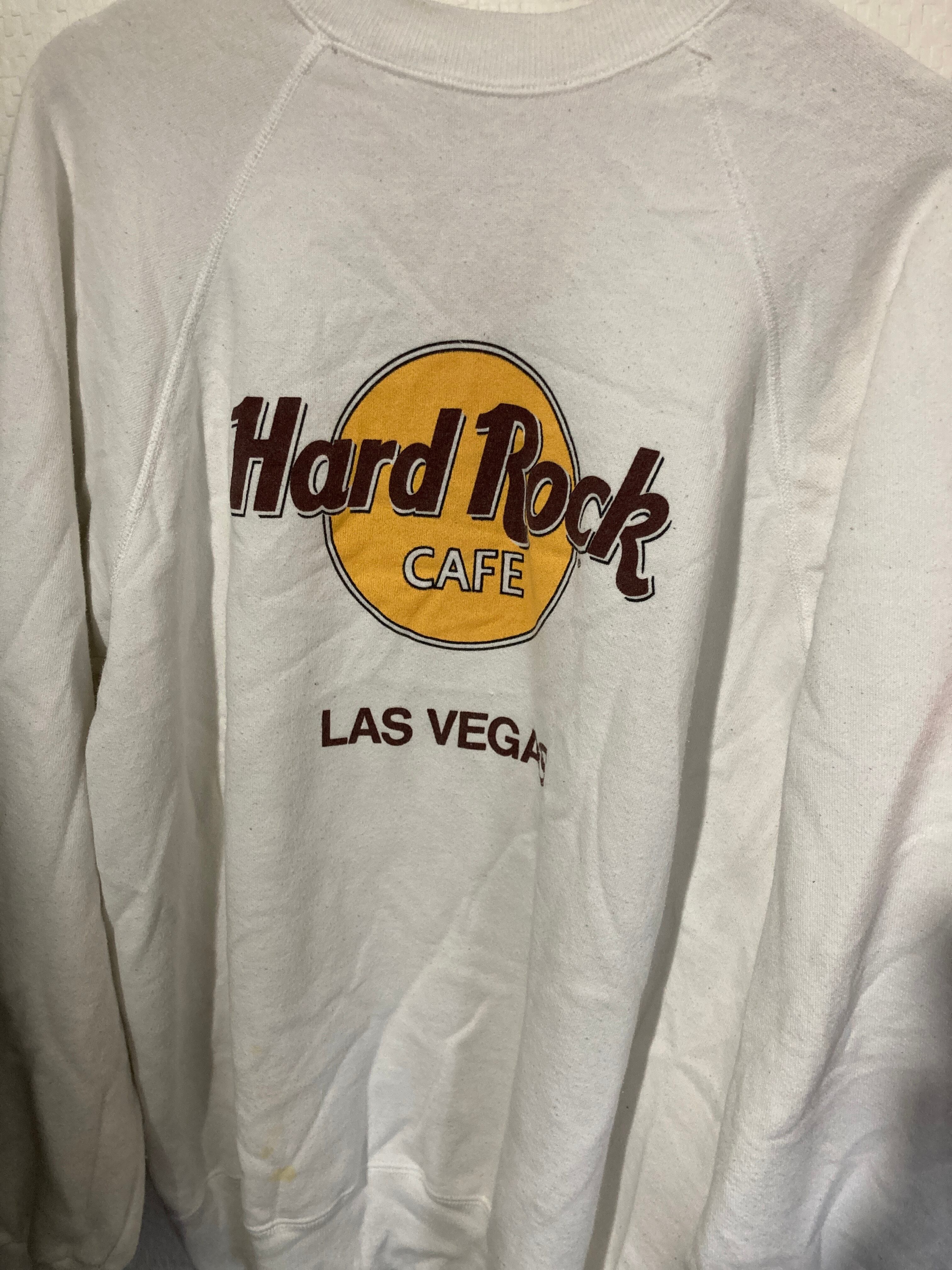 12/23 コロワン ハードロックカフェ スウェット 汚れあり | MAHOROBA