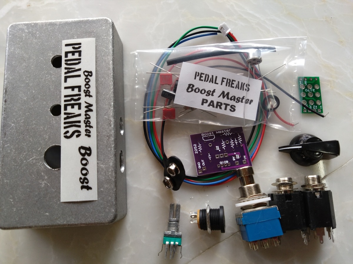 PEDAL FREAKS Boost Master キット | PEDAL FREAKS
