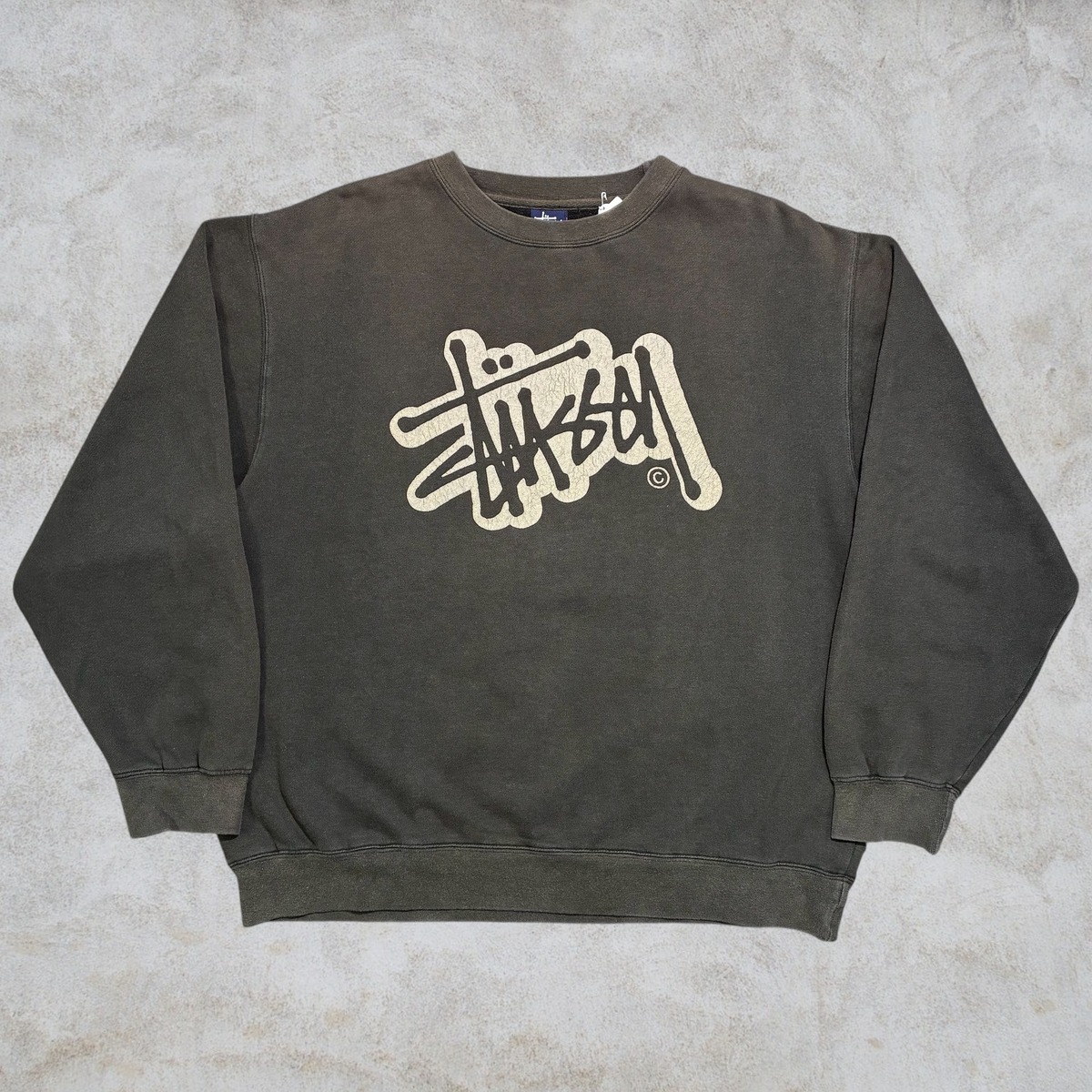 90’s~00’s old stussy Design Sweat【Roots店】 | curb