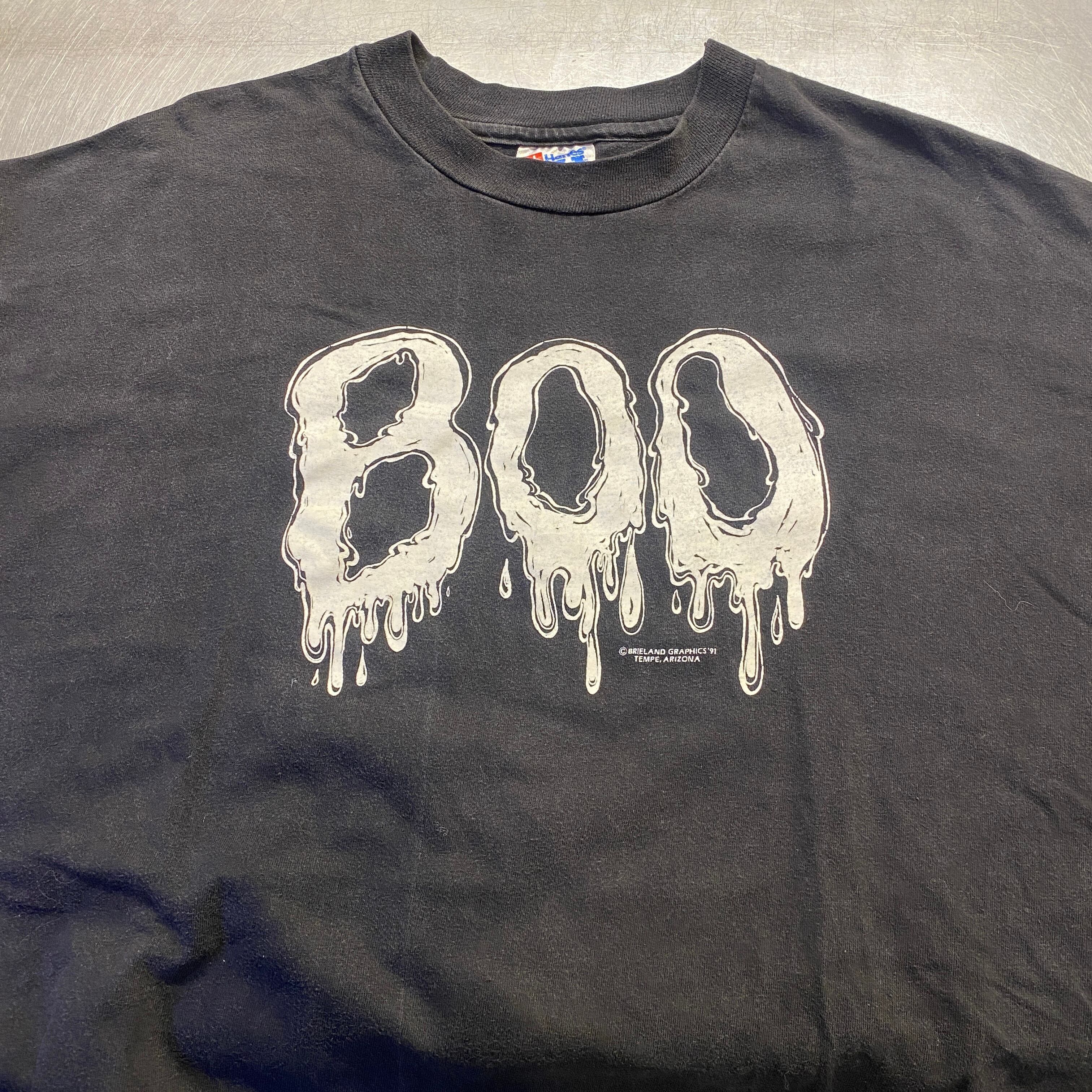 1990s OLD PRINT TEE ”BOO” 蓄光プリント | safarionline