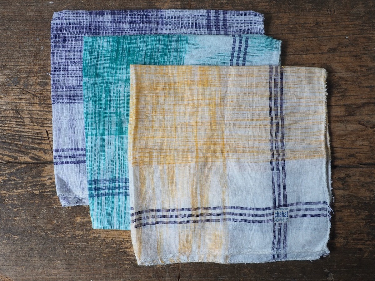 131sr148 checked handkerchief | chahat online store