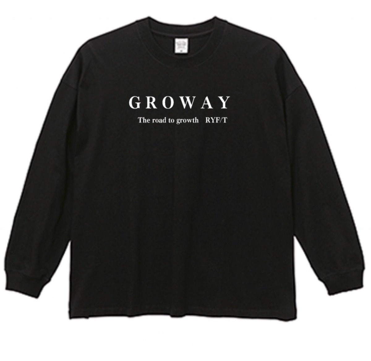GROWAY The road to growth RYF/T Black ロンT | GROWAY