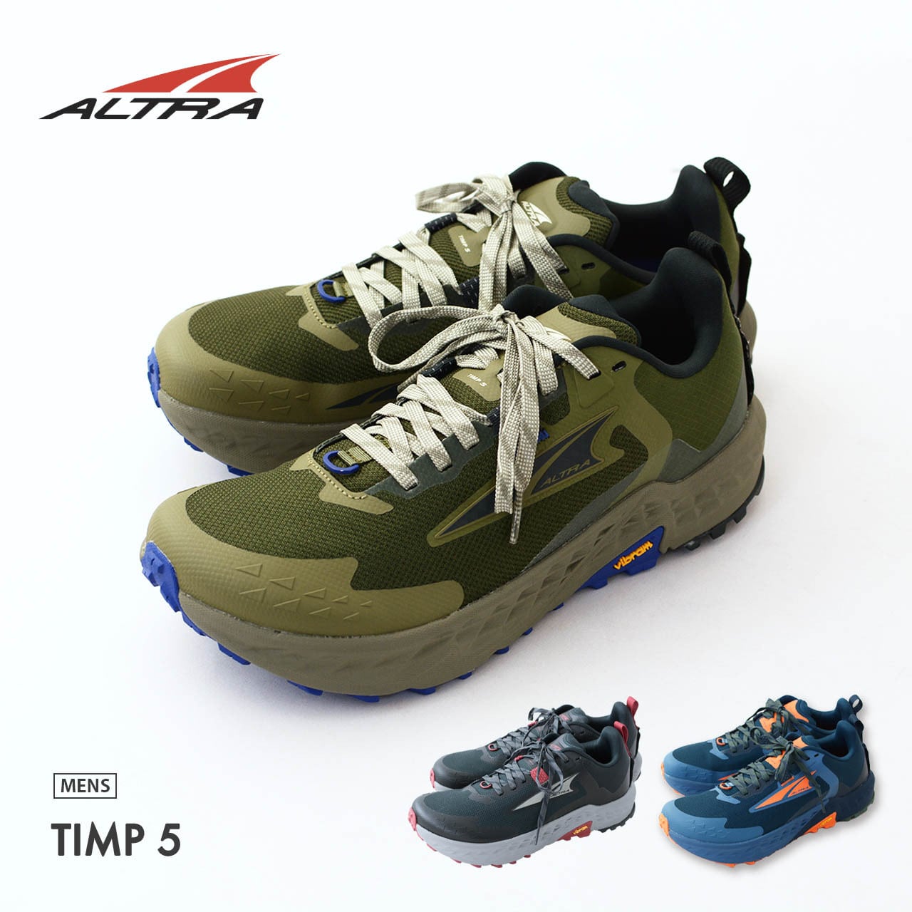 ALTRA [アルトラ] TIMP 5 M [AL0A85PE] ティンプ 5・クロスカントリー・ロードランニング・トレイルラン・ハイキング・ファストパッキング・トレイルランニングシューズ ...