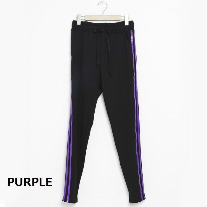 LEGENDA レジェンダ リフレクター ライン スキニーパンツ トラックパンツ ジャージ 2line Skinny ジャージパンツ ラインパンツ レジェンダ LEGENDA Reflector 2line Skinny ジャージパンツ スキニー