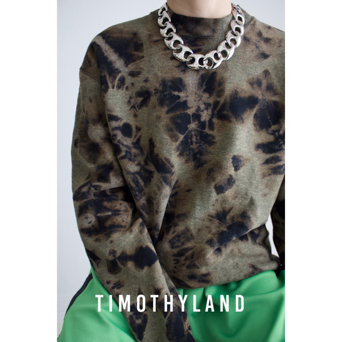 90's MADE IN USA TIE DYE PATTERN Sweatshirt | Timothy Land