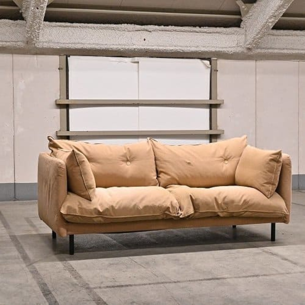 ACTUS 30万「ONDO SOFA/オンドソファ」2人掛けソファ 2.5人 布 ファブリック 北欧スタイル モダン 人気 ナチュラル アウタス【中古家具/中古インテリア/USED家具 ...