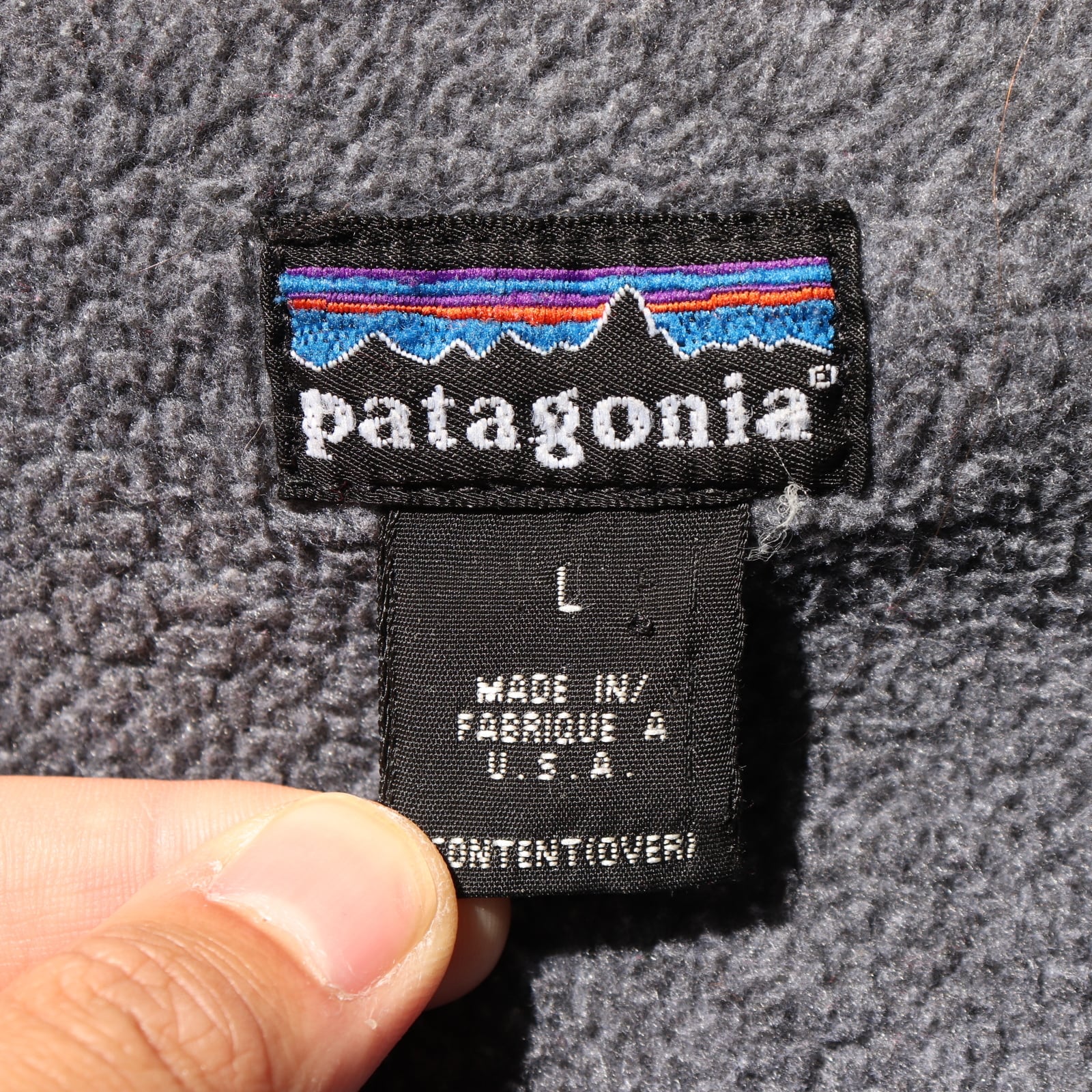 美品 L 99年 USA ハンターグリーン Patagonia Shelled Synchilla 美品 L 99年 USA ハンターグリーン Patagonia Shelled Synchilla