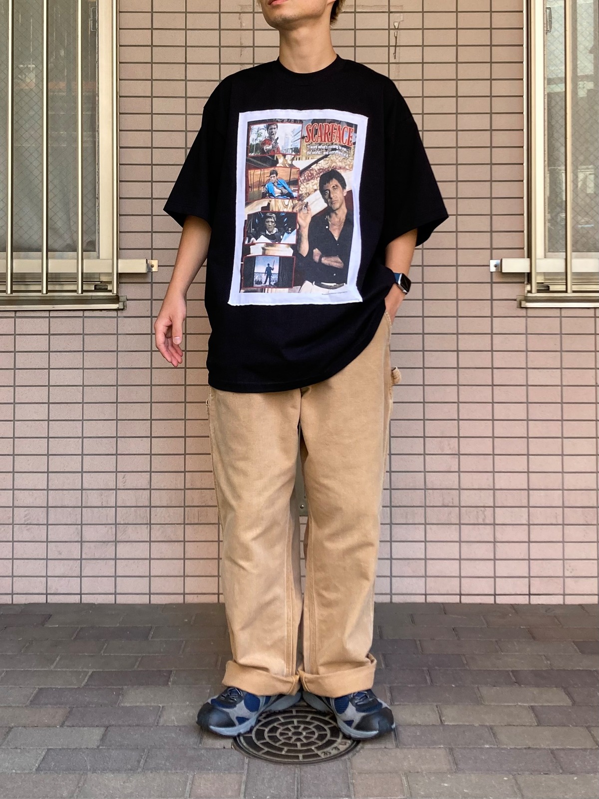 “Scarface” Pasting Movie Tee No2 | RENGA CLOTHING STORE