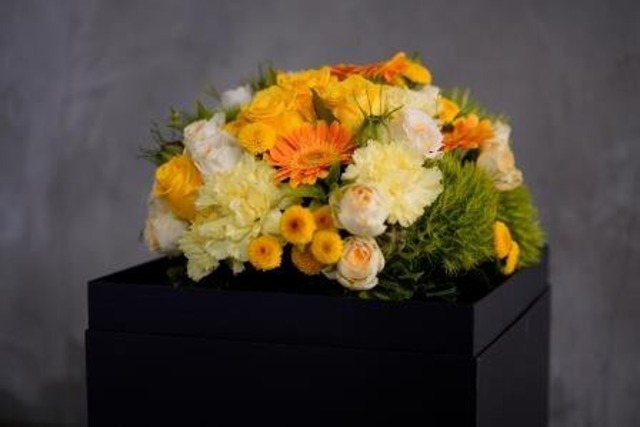 Matilda Flower CONTENA【kuro × yellow】L | Matilda