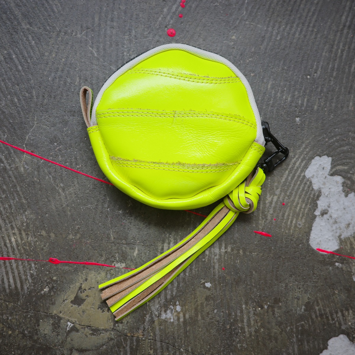 SALT wth dennim マルチポーチ "neon yellow" サルトウィズデニム STARLETS スターレッツ | BiFF（ビフ）