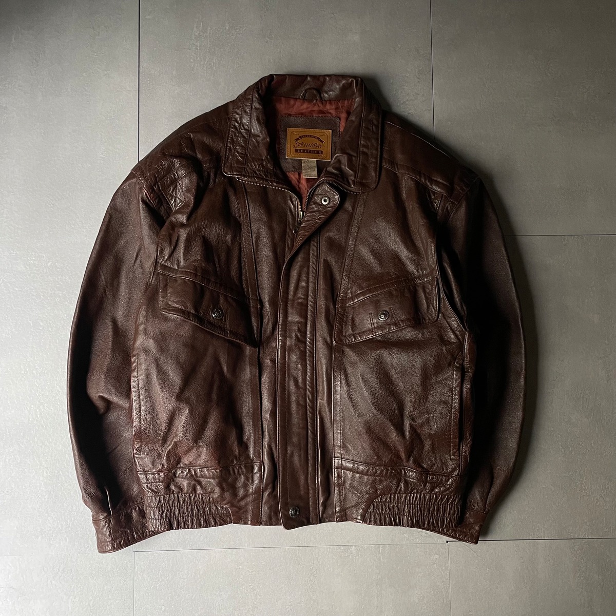 St John's bay leather jacket | Pheasant