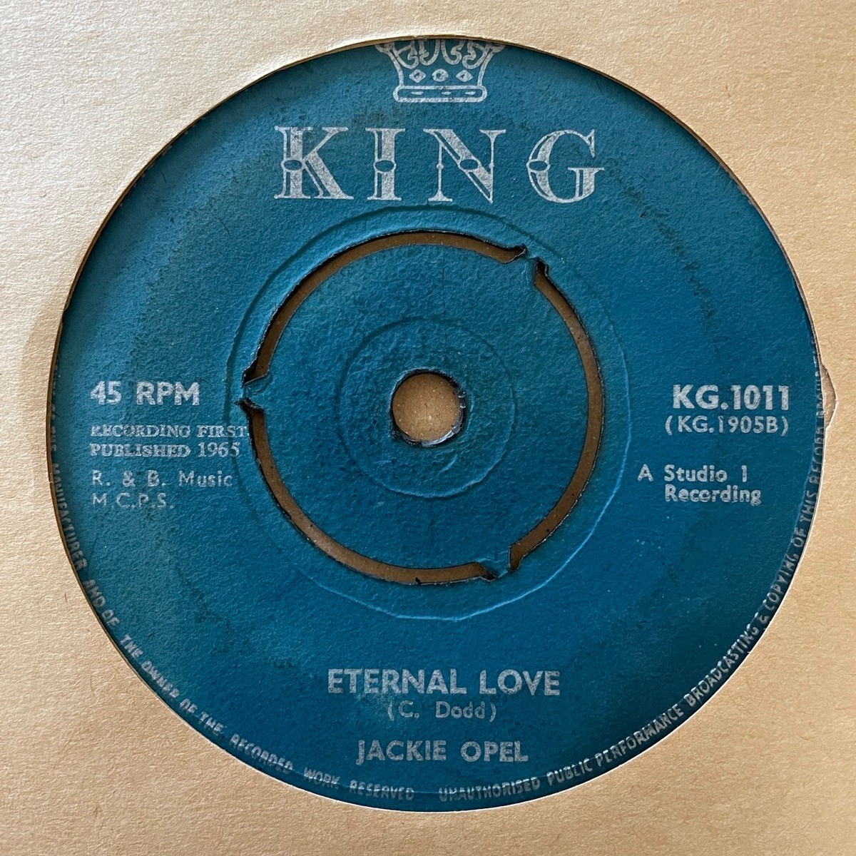 Jackie Opel - Eternal Love【7-21237】 | Jamaican Soul