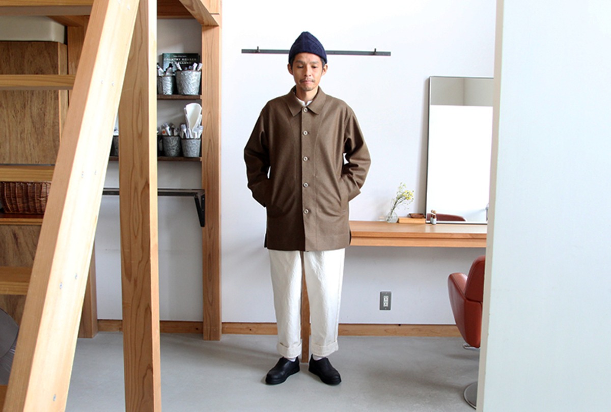 PERS PROJECTS/パースプロジェクト HARVEY Cut Away Mid Coat (OLIVE) | giraffe