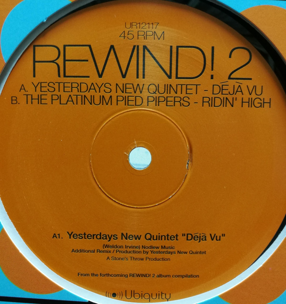 【12inch】VA / Rewind! 2 YESTERDAYS NEW QUINTET | COMPACT DISCO ASIA