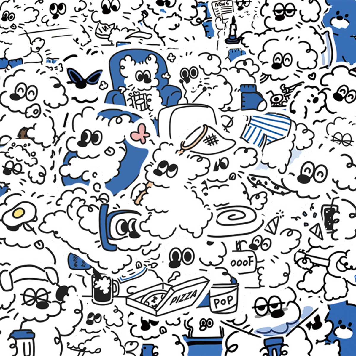 50枚 PRANKiE HOUSE/プランキーハウス 防水ステッカー シール | aboo