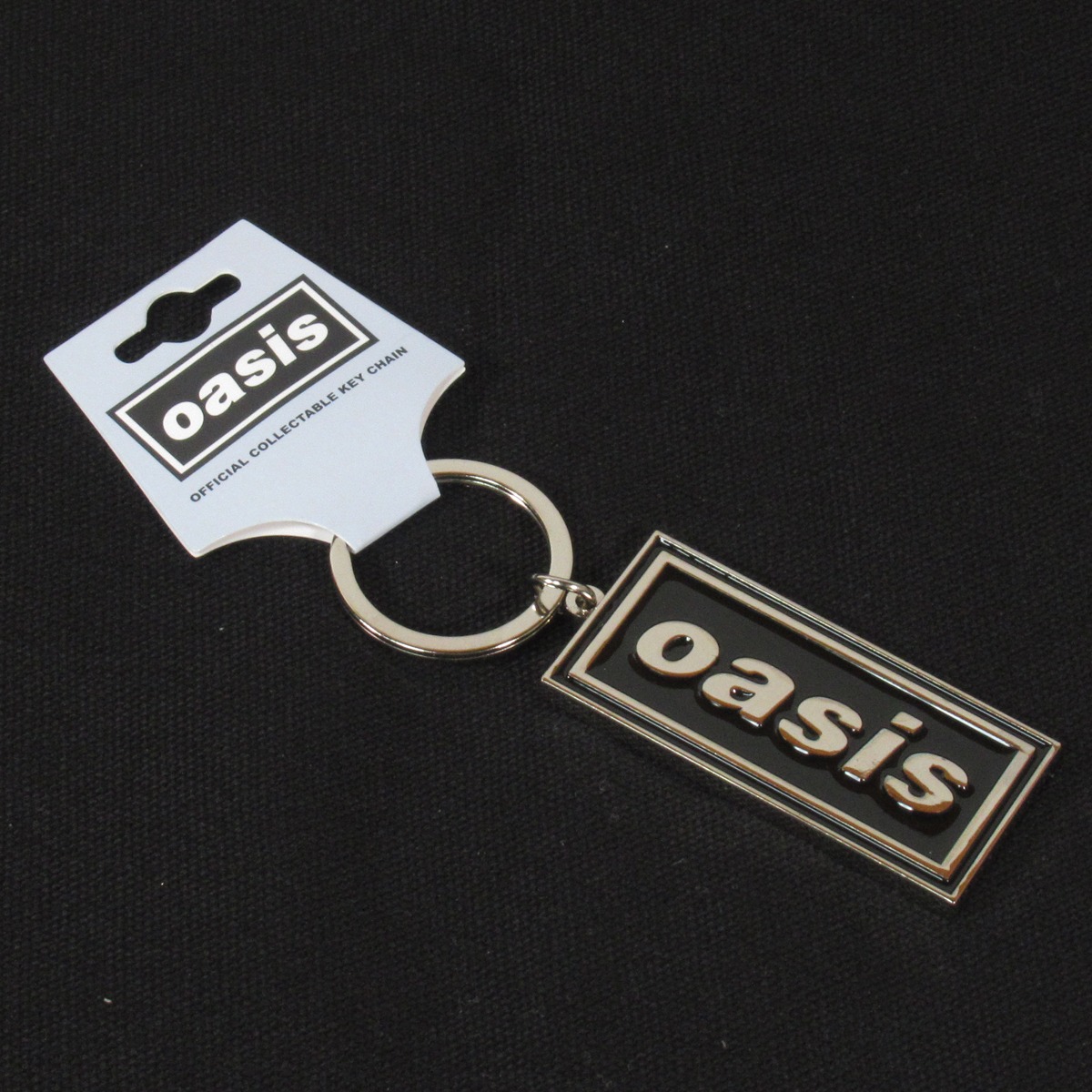 オアシス OASIS メタル・キーチェーン LOGO | ROCK ECHOES