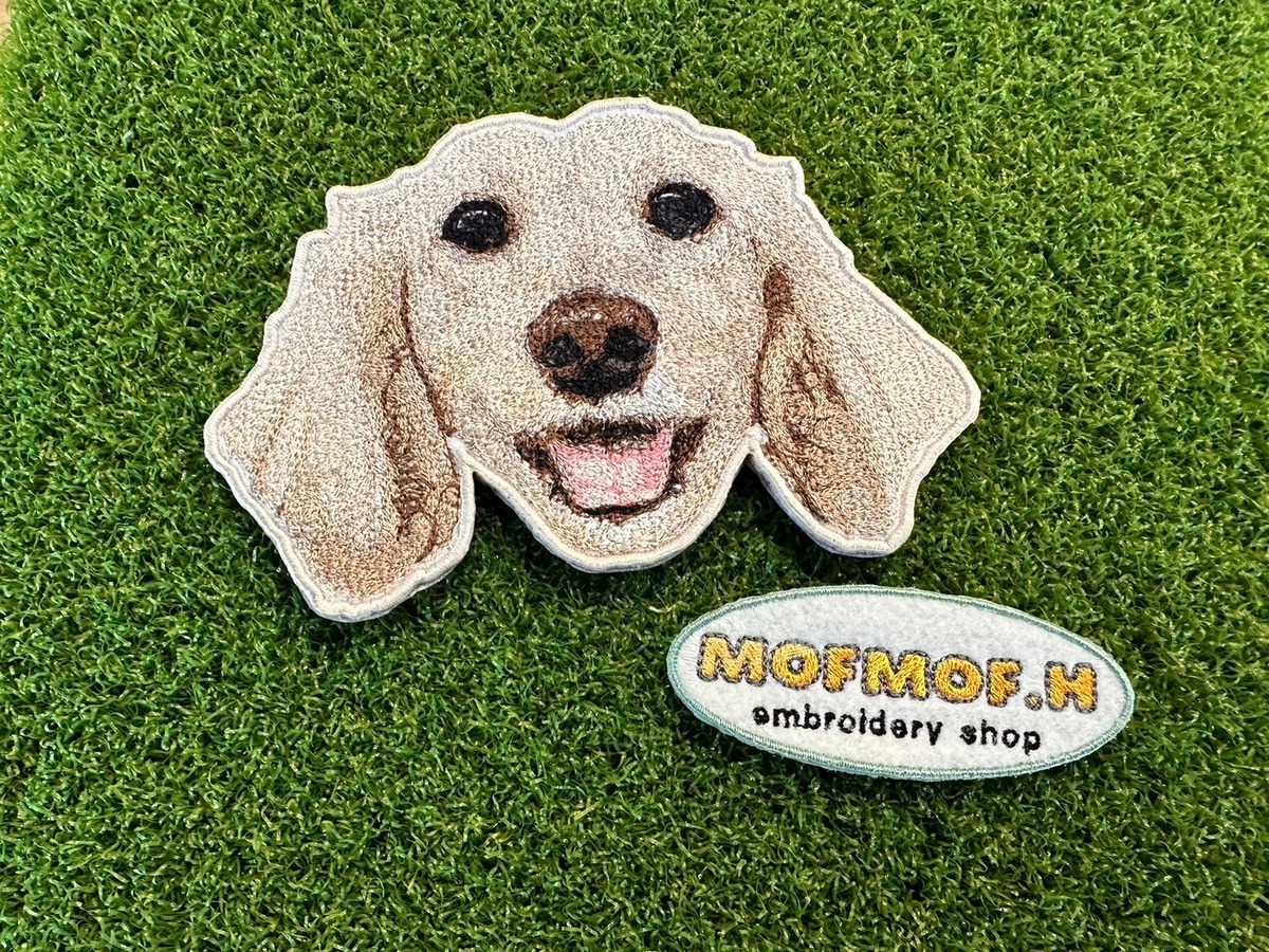うちの子ワッペン Lサイズ （15㎝×15㎝） | mofmof.h
