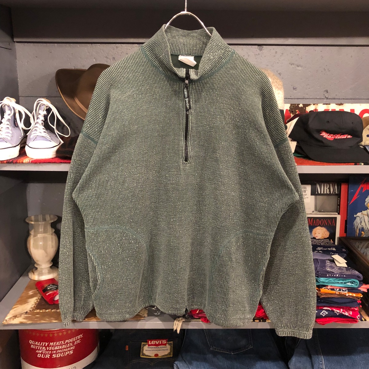 90s EZZE WEAR Halfzip Sweat Shirt | VOSTOK