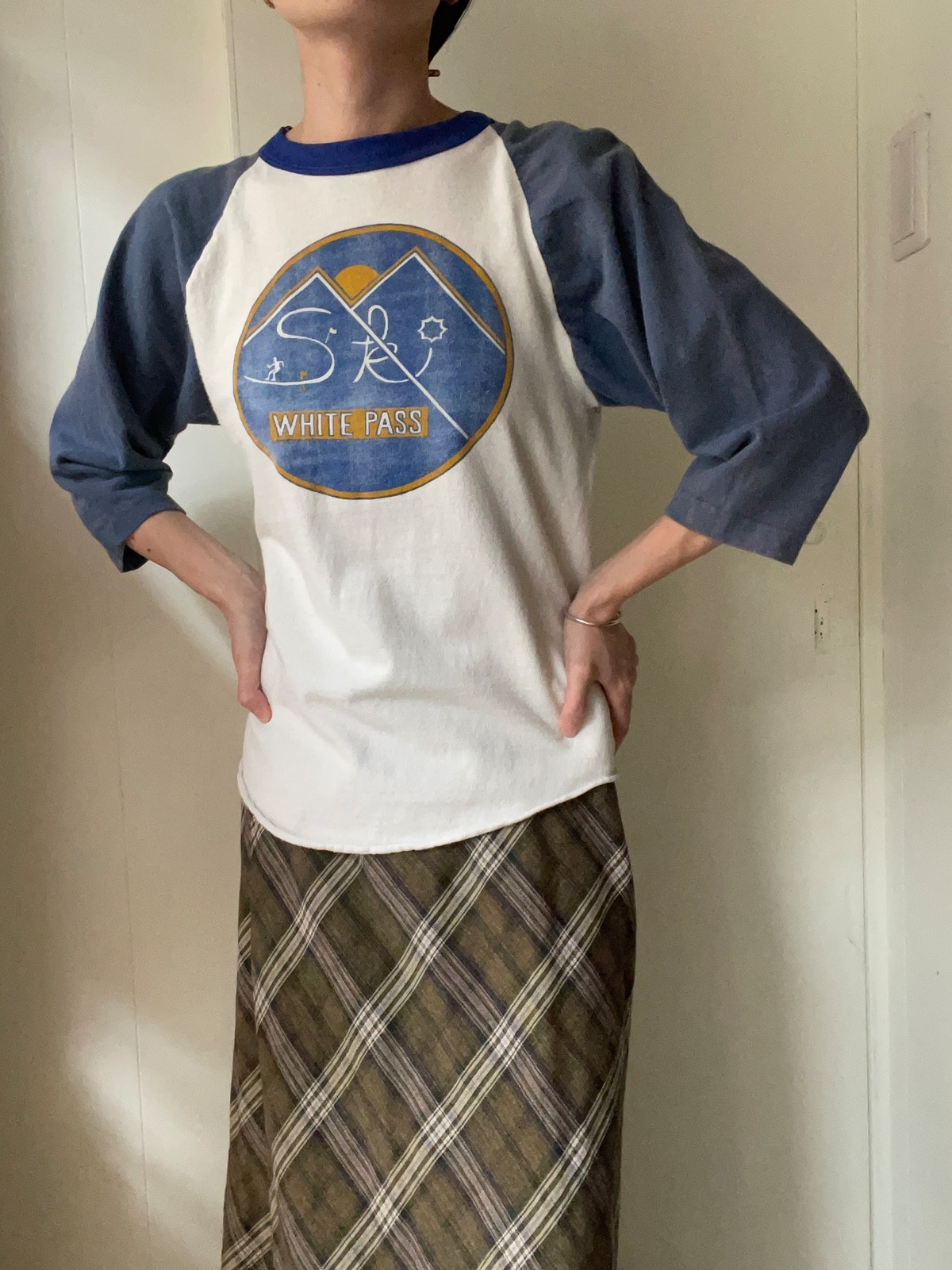 60s〜70s RUSSEL ATHLETIC raglan sleeve tee | chai_vintage