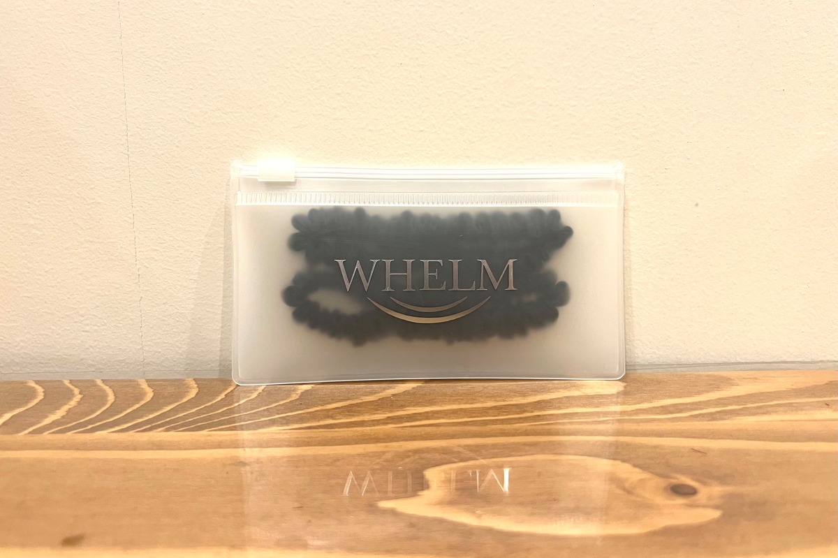 WHELM最高級シルクシュシュ ブラック | moderita