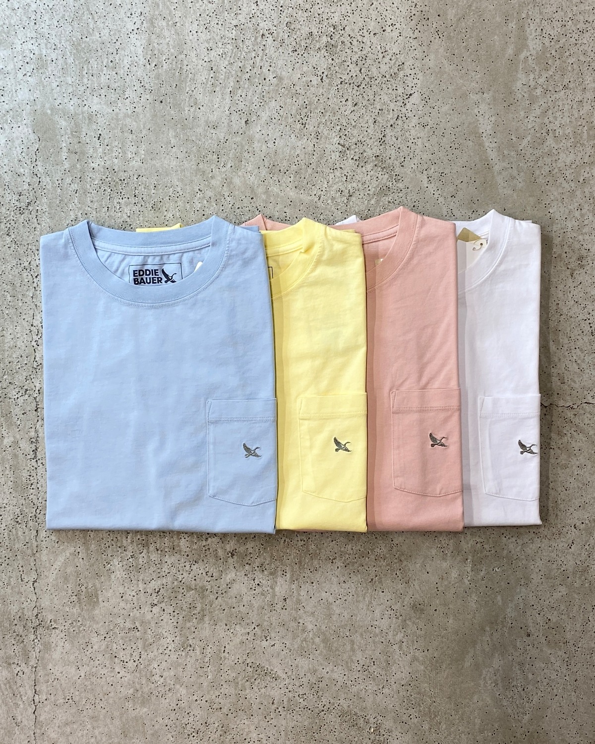 Eddie Bauer｜ONE POINT PKT TEE (4Color) == | PROOF